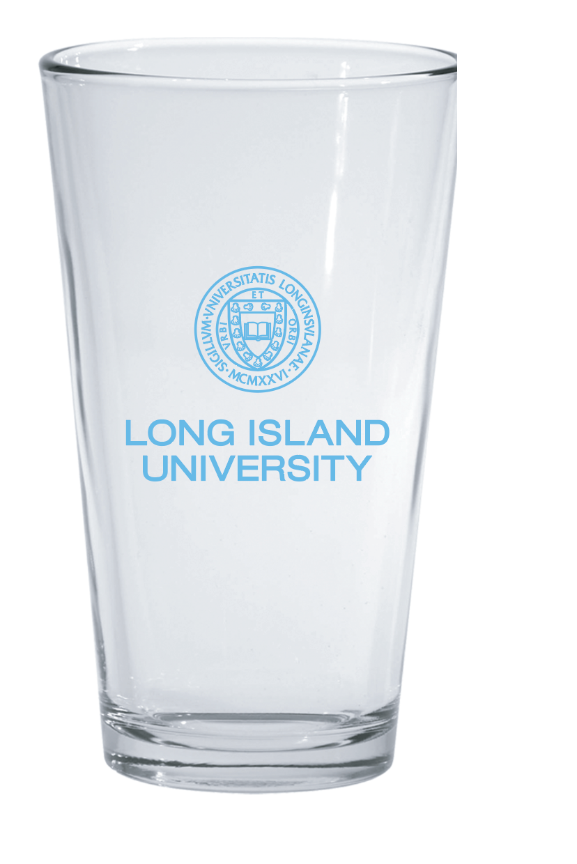 Glass Pint – LIU Shark Nation